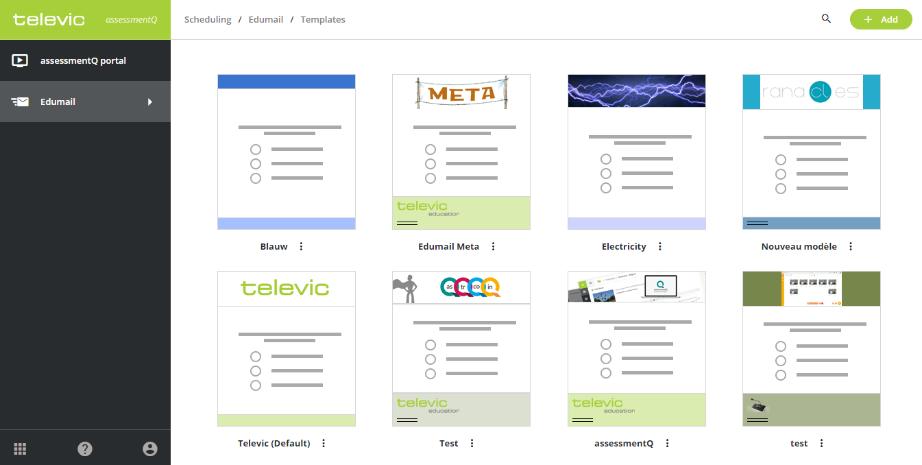 Edumail campaigns – Televic Education