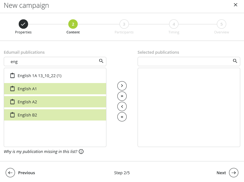 Edumail campaigns – Televic Education
