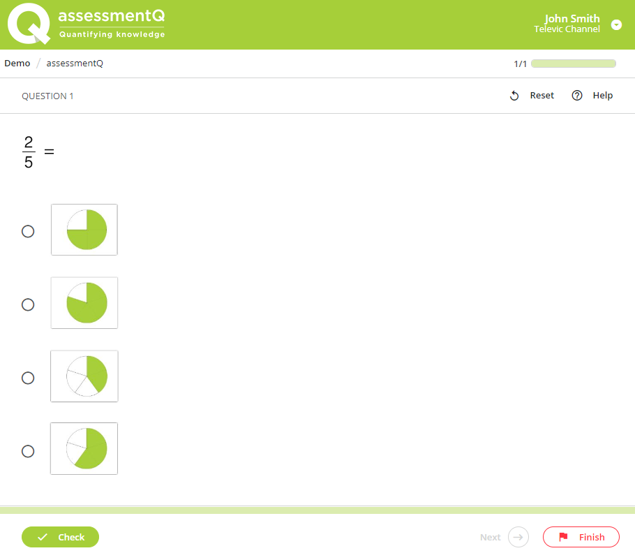 Multiple choice – Televic Education
