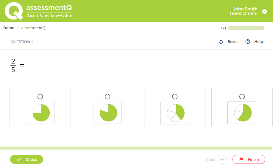 Multiple choice – Televic Education