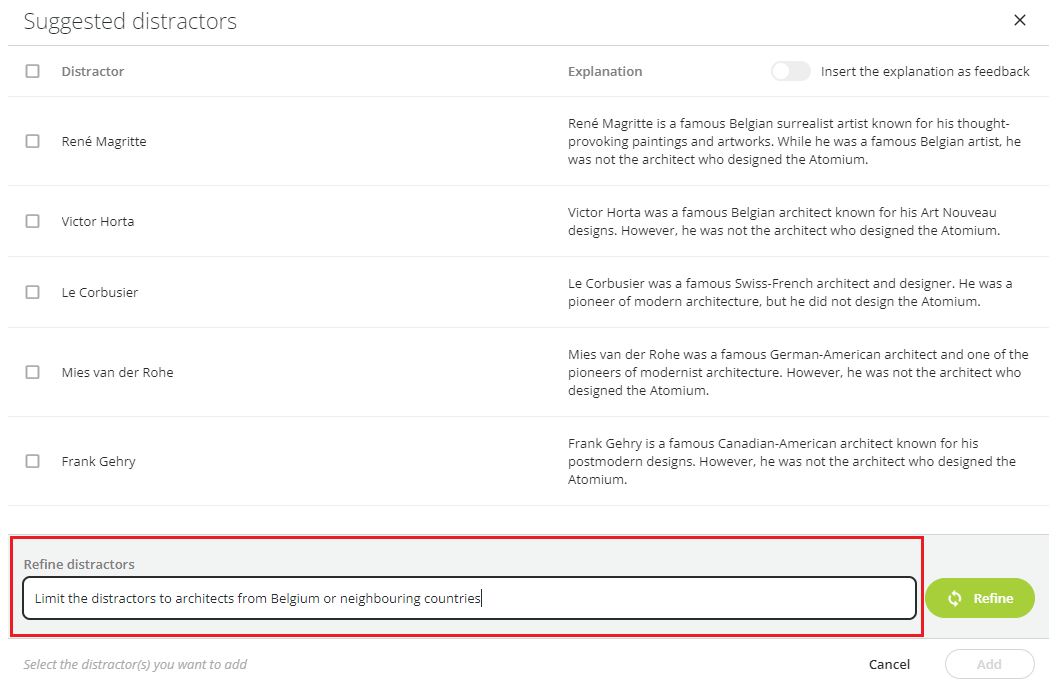 Multiple choice – Televic Education