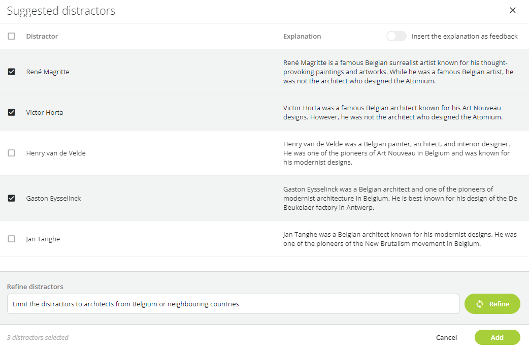 Multiple choice – Televic Education