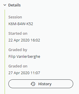 Viewing the history of a grade – Televic Education