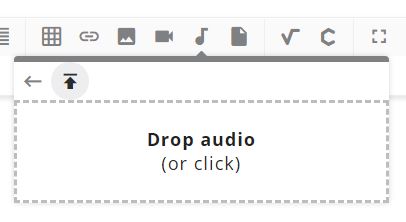 Adding a media or other file to an item – Televic Education