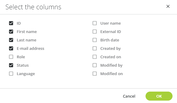 Searching for a user – Televic Education