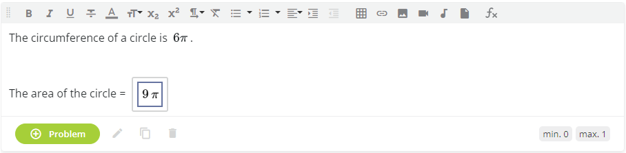 Math entry – Televic Education